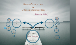 Norm- Referenced Tests & Criterion-Referenced Tests by Aisha Jarwan on ...