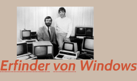 Die Entstehung von Windows by Sophie Wodianka on Prezi