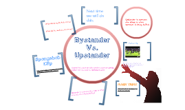 Bystander vs. upstander by Colleen Van De Hei on Prezi