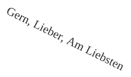 Gern, Lieber, Am Liebsten by david shadlow on Prezi