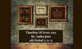 Timeline Of Fever 1793 by Kevin Joos on Prezi