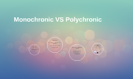 Monochronic VS Polychronic by Zoe Tzetzis on Prezi