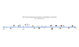 AP Environmental Science Timeline Activity by Hannah Koch on Prezi
