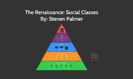 The Renaissance: Social Classes by Steven Palmer on Prezi
