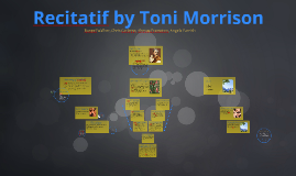 Recitatif by Toni Morrison by Danyel Walker on Prezi