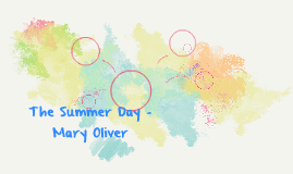 The Summer Day - Mary Oliver by Sadiya Patel on Prezi