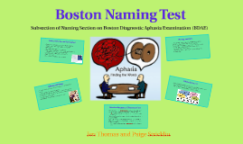 Boston Naming Test by on Prezi