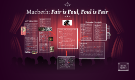 Macbeth: Fair is Foul, Foul is Fair by Raynielle Laca on Prezi