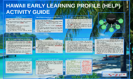 HAWAII EARLY LEARNING PROFILE (HELP) ACTIVITY GUIDE by Carolynn Đào on ...