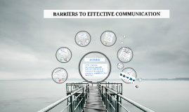BARRIERS TO EFFECTIVE COMMUNICATION by on Prezi