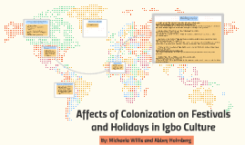 Festivals and Holidays in igbo Culture before and after colonization by ...