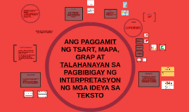 ANG PAGGAMIT NG TSART, MAPA, GRAP AT TALAHANAYAN SA PAGBIBIG by ...