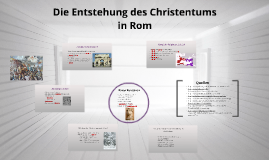 Die Entstehung des Christentums in Rom by Test er on Prezi