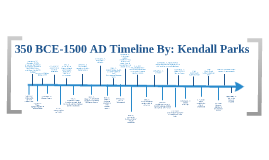350 BCE-1500 AD Timeline by Kendall Parks on Prezi