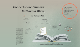 Die verlorene Ehre der Katharina Blum by caro weis on Prezi