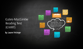 Gates-Macginitie reading test by Lauren Metzinger on Prezi