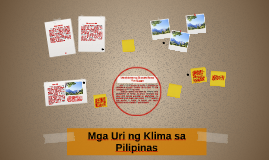 Mga Uri ng Klima sa Pilipinas by Karla Louisse Barnachea on Prezi