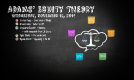 Adam's Equity Theory by on Prezi