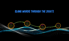 Slang Words through the 2000's by , . on Prezi