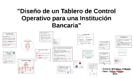 "Diseño de un Tablero de Control Operativo para una Instituc by ...