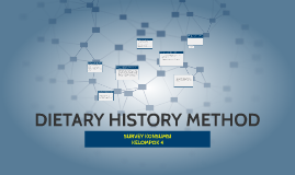 Metode riwayat makan (dietary history method) by Rudy Maezar on Prezi