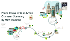 Paper Towns Character Summary by Matt Palombo on Prezi