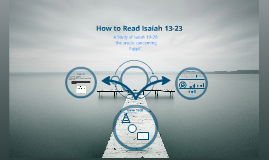 Isaiah 13-23 by Greg C on Prezi