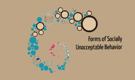 Forms of Socially Unacceptable Behavior by elizabeth fallis on Prezi