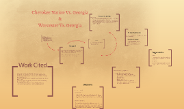 Cherokee Nation vs Georgia by on Prezi