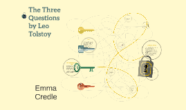 The Three Questions by Leo Tolstoy by Emma Credle on Prezi
