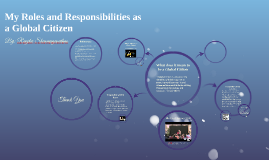 My Roles and Responsibilities as a Global Citizen by Ragika ...