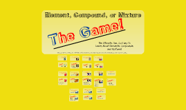 Element, Compound, Mixture - The Game by Eric Buckwalter on Prezi