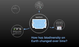 How has biodiversity on Earth changed over time? by madison herring on ...