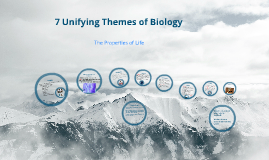 7 Unifying Themes of Biology by Anthony Pickens on Prezi