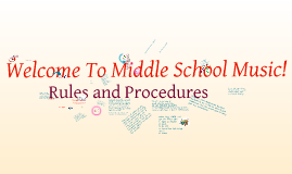 Music Classroom - Rules and Procedures by Anna Marie Joyce on Prezi