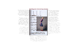 ELLE Magazine Contents Page Analysis by Lillie Lague on Prezi