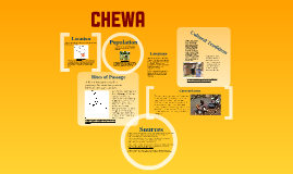 Chewa Tribe by Nate Gourde on Prezi