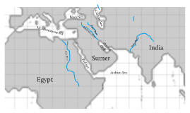 Ancient Sumer, Egypt, and Indian Trade Routes by kayla lillehaugen on Prezi