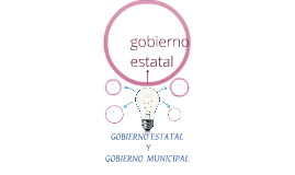 GOBIERNO ESTATAL Y MUNICIPAL by on Prezi