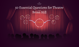 50 Essential Questions for Theatre by on Prezi