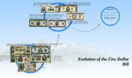 The Evolution of the Five Dollar Bill by renee hunter on Prezi