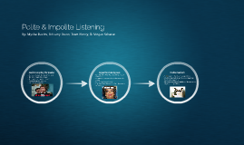 Polite & Impolite Listening by Megan Scharar on Prezi