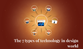 The 7 types of technology in design world by Jeremiah McKinney on Prezi