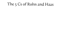 Rohm and Haas - Final by Punita Mittal on Prezi