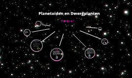 Planetoiden en Dwergplaneten by Niels Van Moer on Prezi