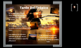 Tarde del Trópico de Ruben Darío by eliseo lara rodriguez lara ...