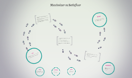 Maximizer vs Satisficer by on Prezi