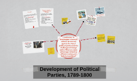 Development of Political Parties, 1789-1800 by on Prezi