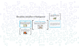Escaldar, escalfar y blanquear by on Prezi
