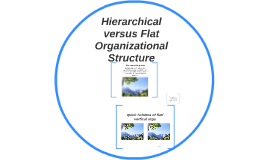 Hierarchical versus Flat Organizational Structure by Charlotte de ...